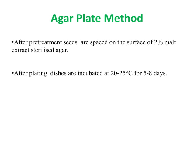 Seed health testing | PPTX | Gardening | Home & Garden