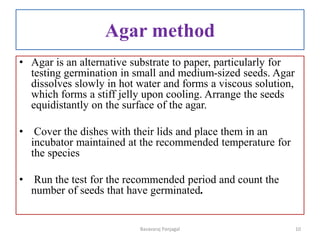 Seed health testing | PDF