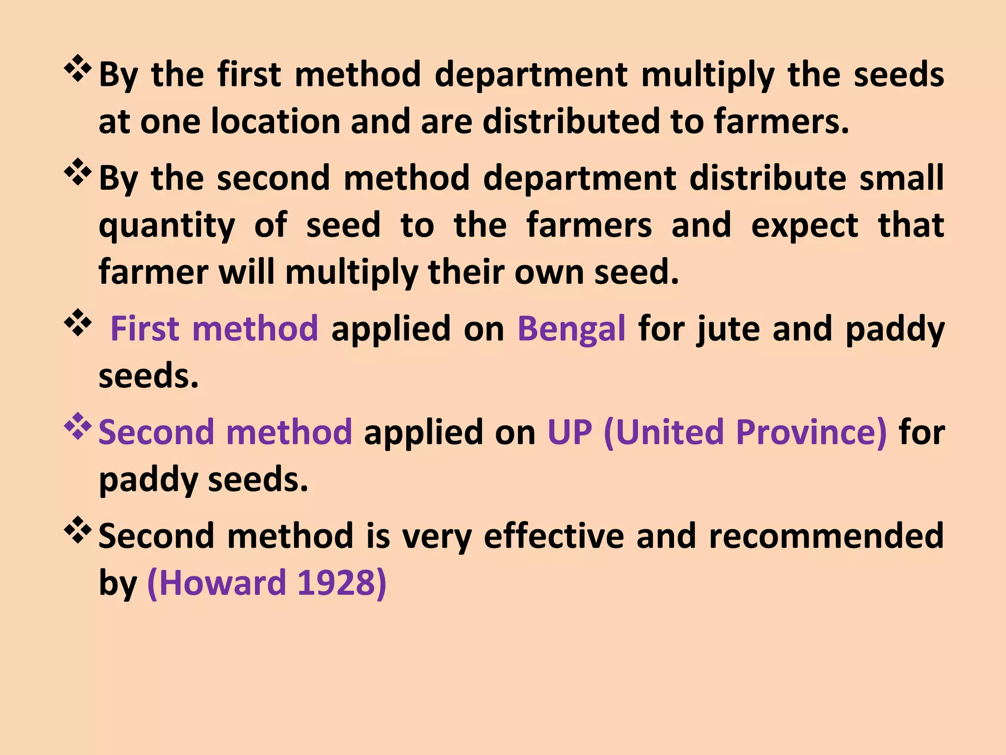 Seed industry in india | PPT