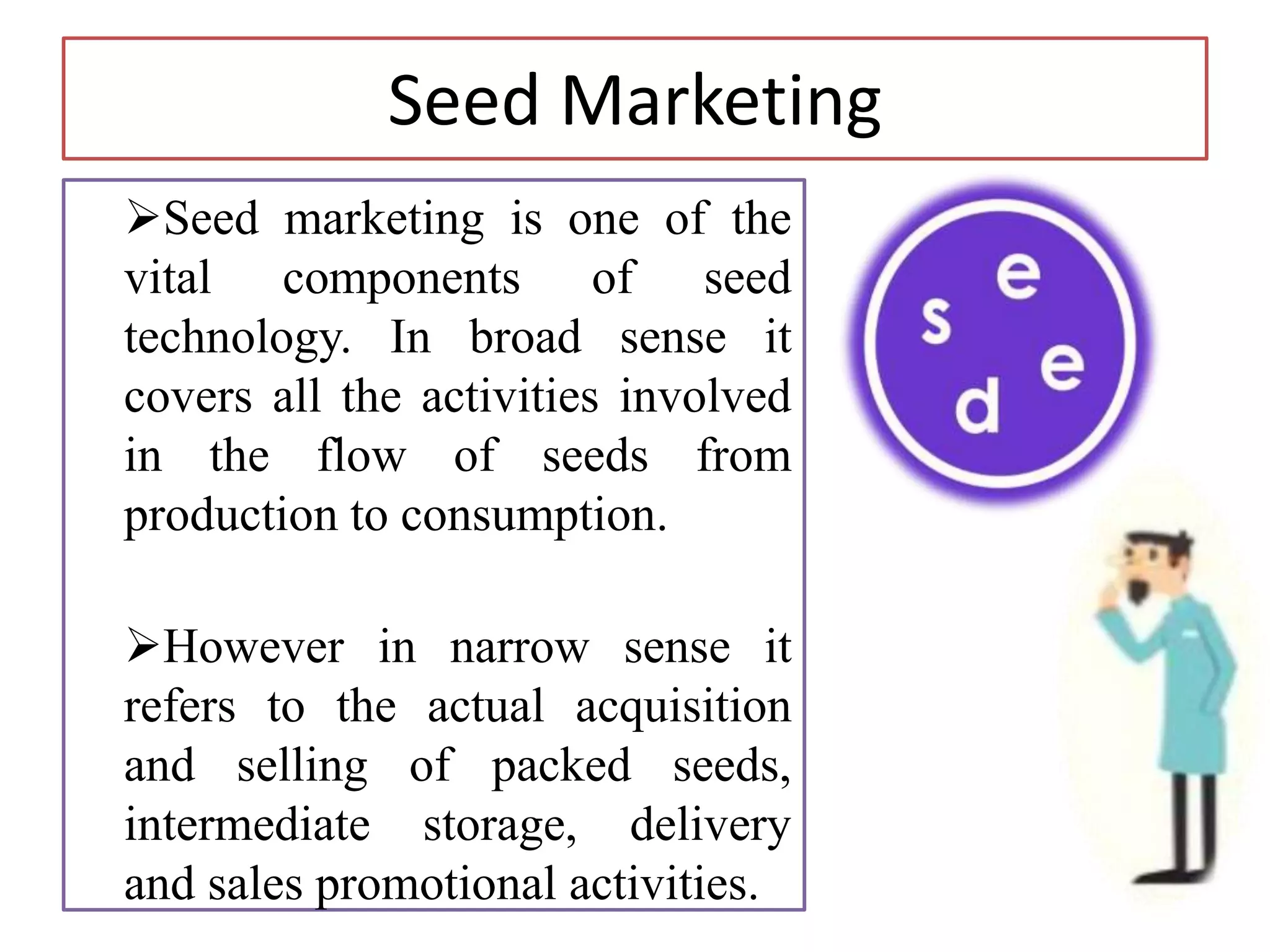 Seed marketing | PPTX
