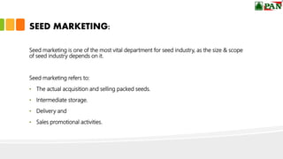 Seed marketing | PPTX