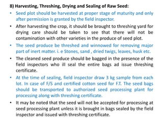 Seed multiplication | PDF