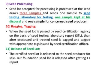 Seed multiplication | PDF