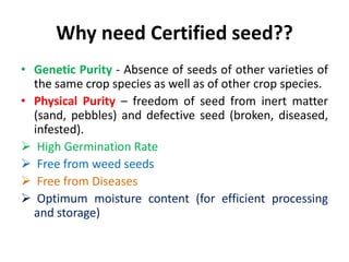 Seed multiplication | PDF