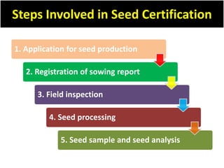 Seed multiplication | PDF