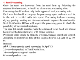 Seed multiplication | PDF