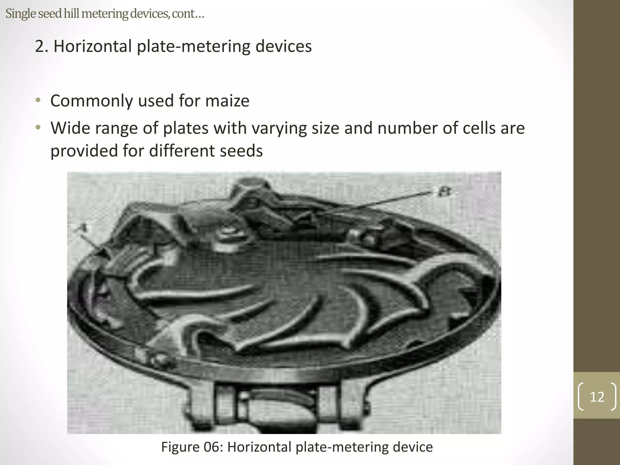 Seed metering devices | PPTX