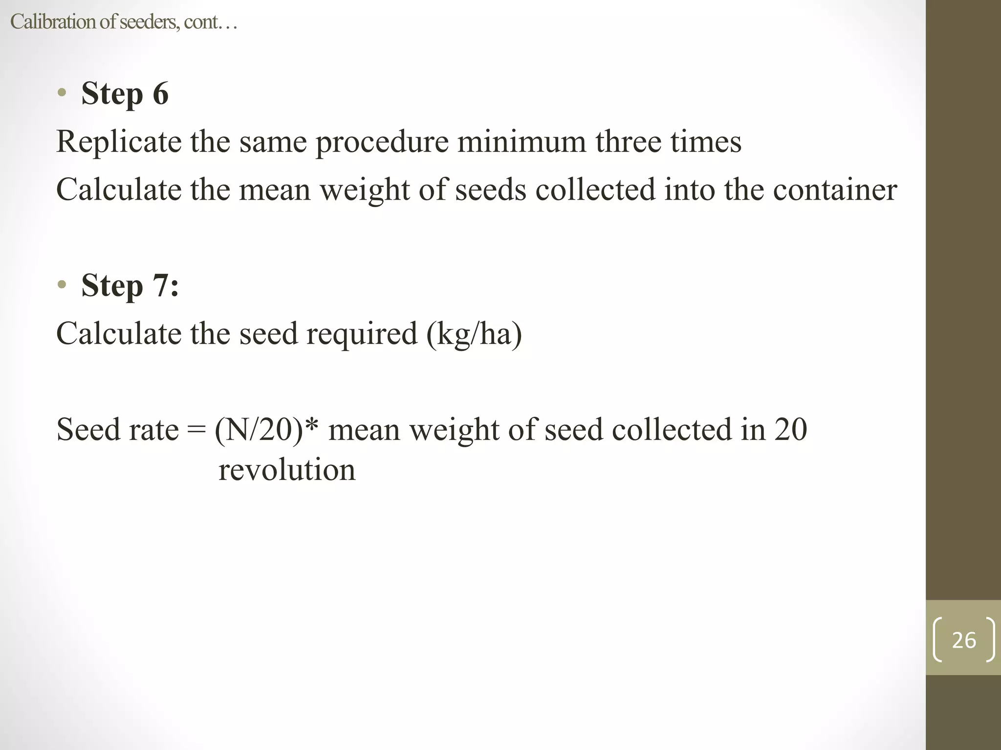 Seed metering devices | PPTX