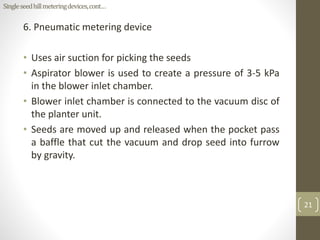 Seed metering devices | PPTX