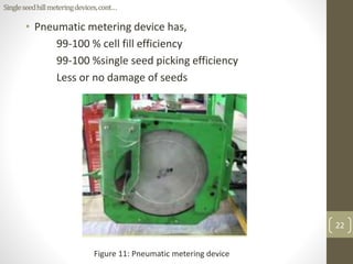 Seed metering devices | PPTX