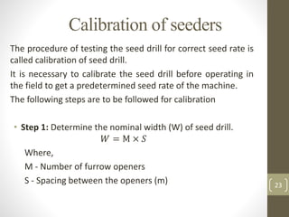 Seed metering devices | PPTX