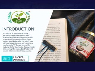 Seed nation marketing strategies | PPT
