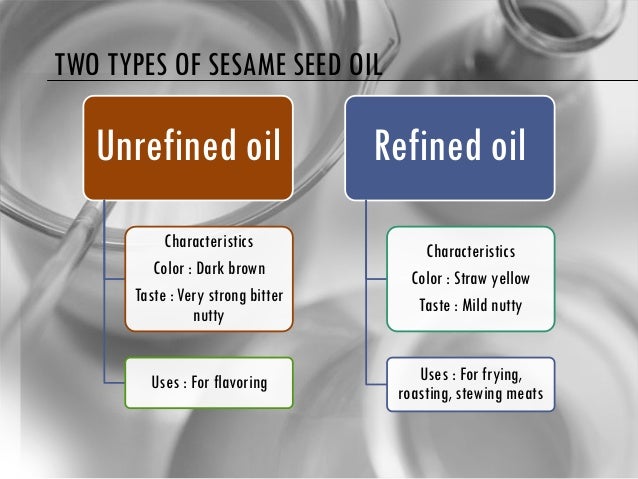Seed oils