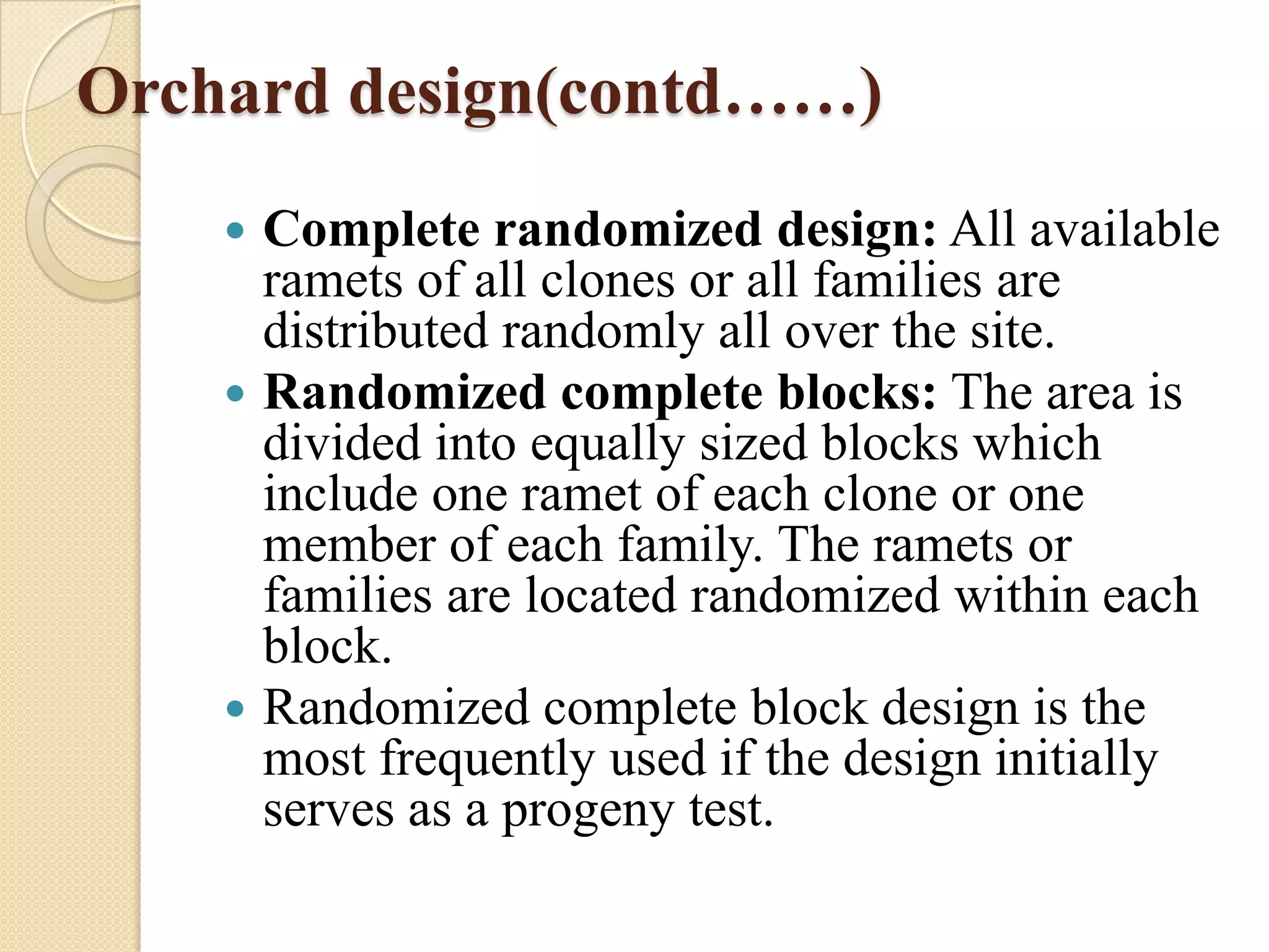 Seed orchard establishment and management shambhu tiwari | PPTX