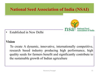 Seed organizations | PDF