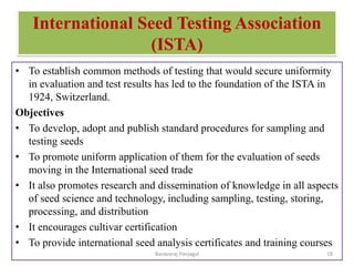 Seed organizations | PDF