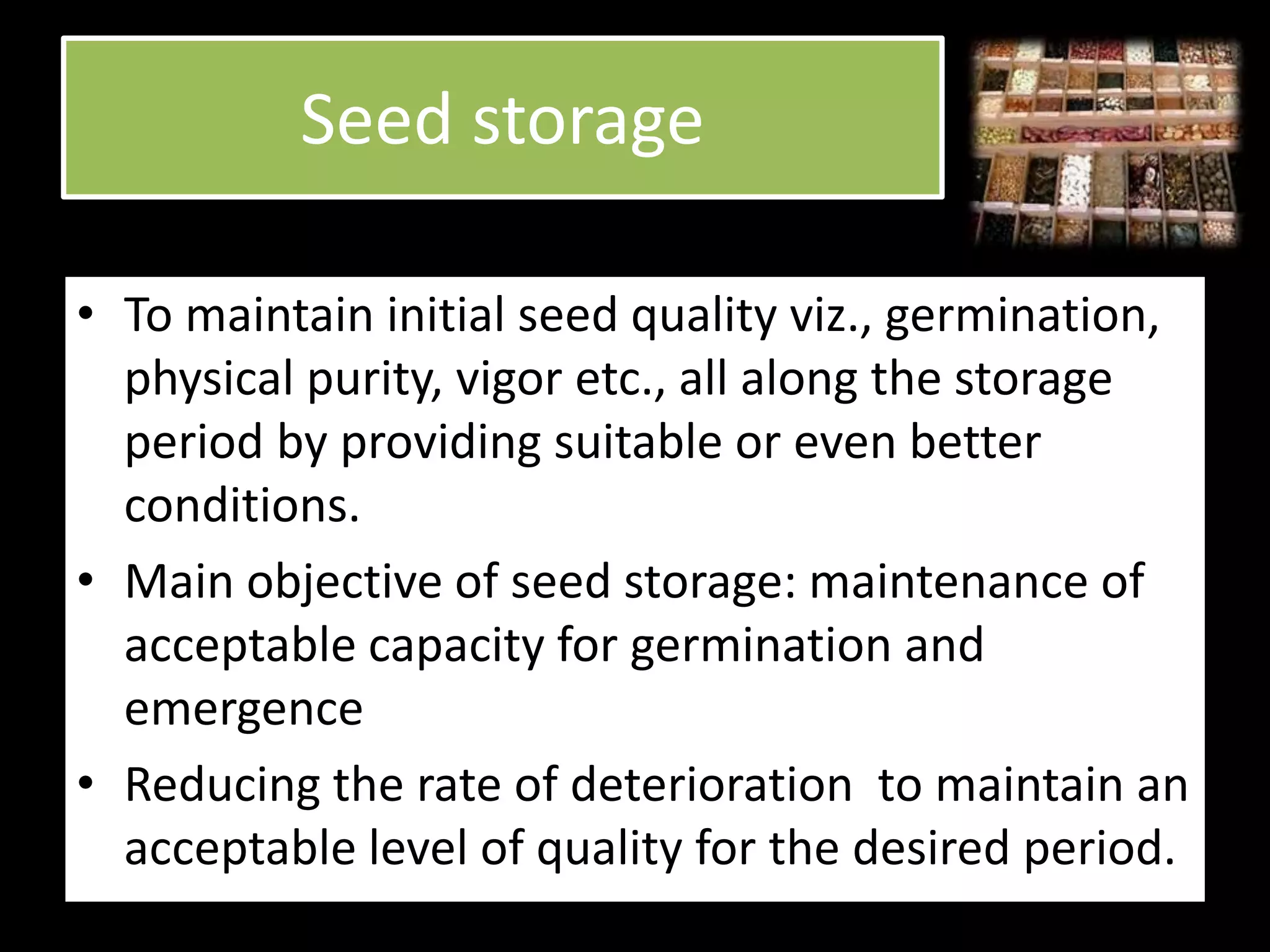 Seed physiology and genetics | PPTX