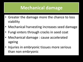 Seed physiology and genetics | PPTX