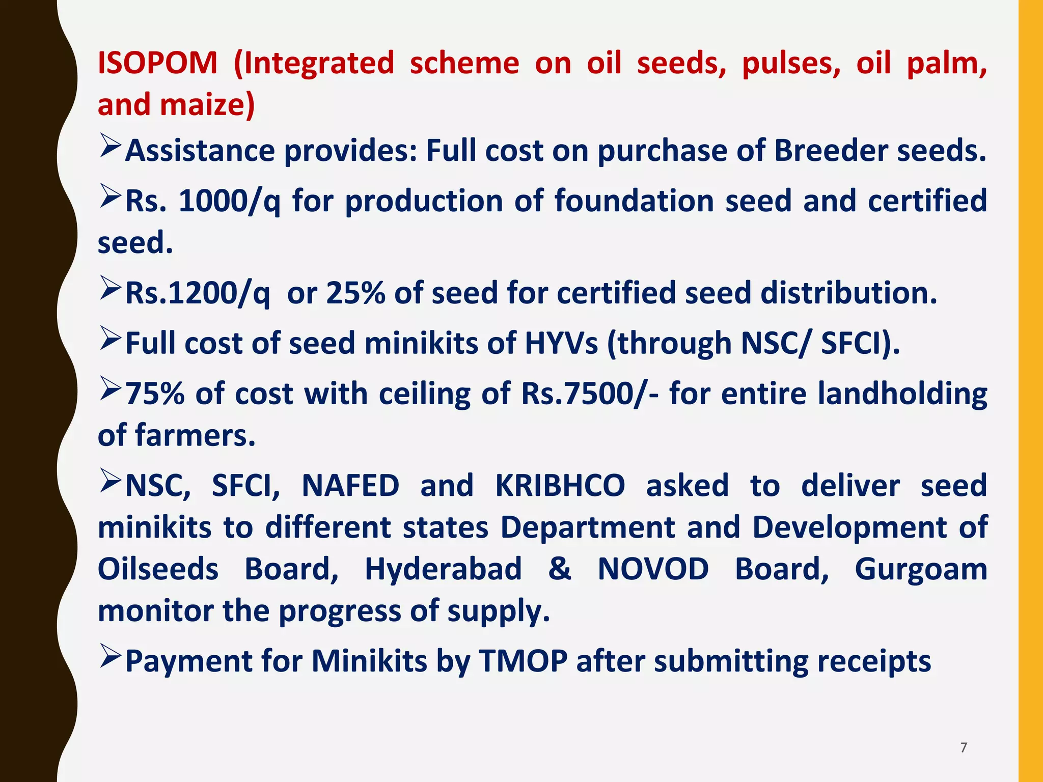 Seed policies (1) | PPT