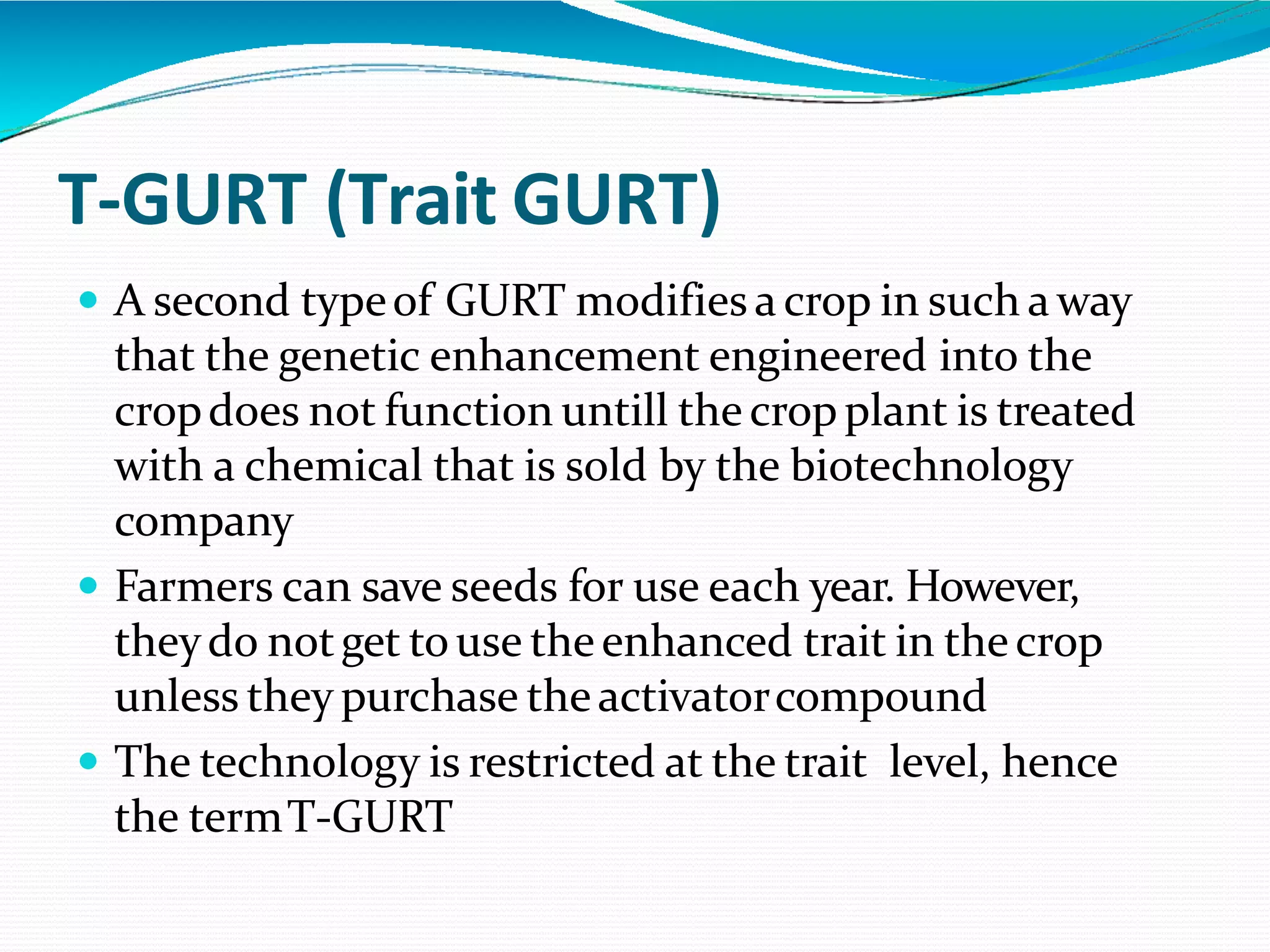 TERMINATOR SEED TECHNOLOGY | PPTX