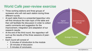 SEED Project Introduction Peer Review Event | PPTX