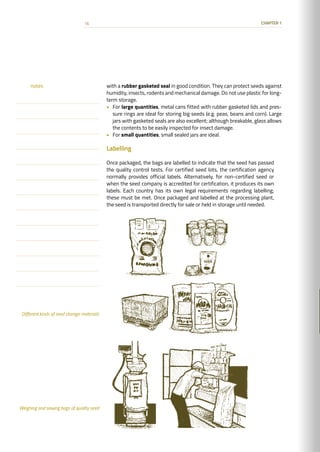 Seed process | PDF | Agriculture | Industries