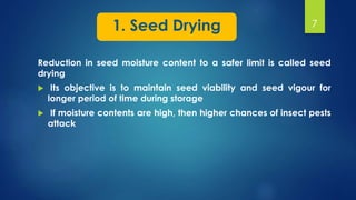 Seed processing | PDF