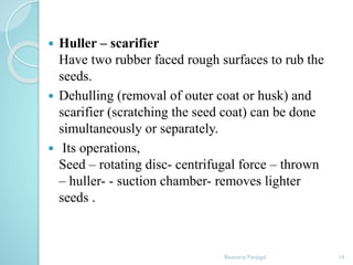 Seed processing equipment's | PDF