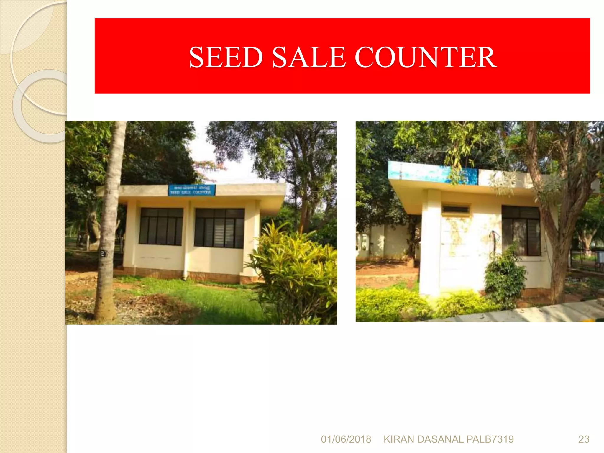 Plant design and building layout of seed processing unit | PPTX