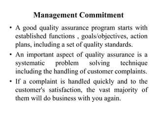 Seed quality assurance and control | PPTX