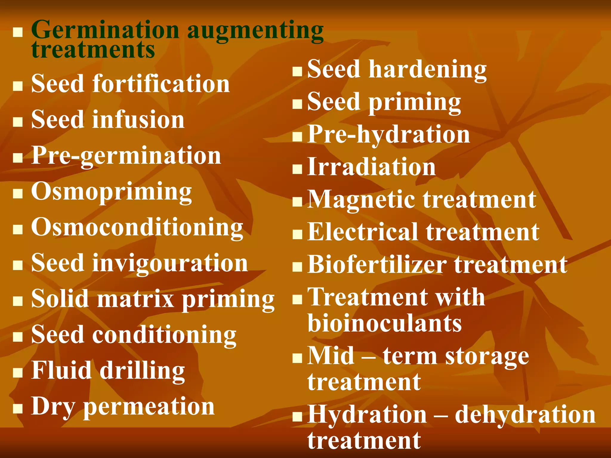 Seed Quality Enhancement | PPT