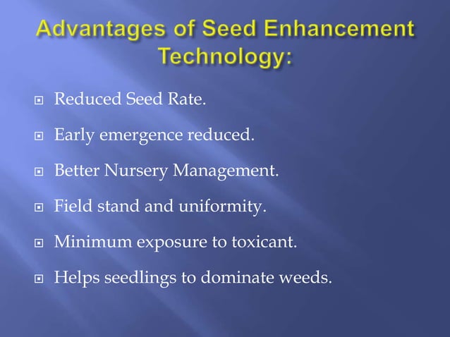 Seed quality enhancement technique’s | PPTX | Gardening | Home & Garden