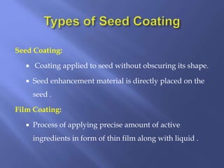 Seed quality enhancement technique’s | PPTX