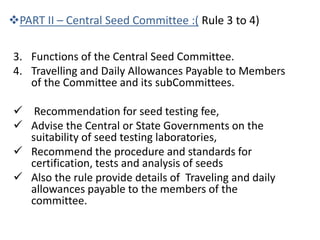 Seed rules , 1968 | PPTX