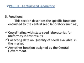 Seed rules , 1968 | PPTX
