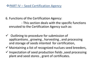Seed rules , 1968 | PPTX