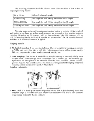 Seed sampling | DOCX