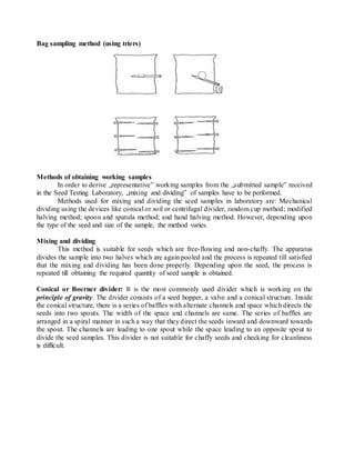 Seed sampling | DOCX