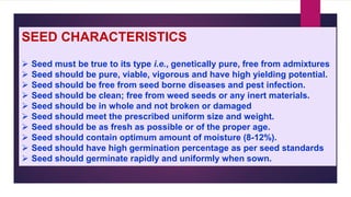 Seeds and sowing | PPTX