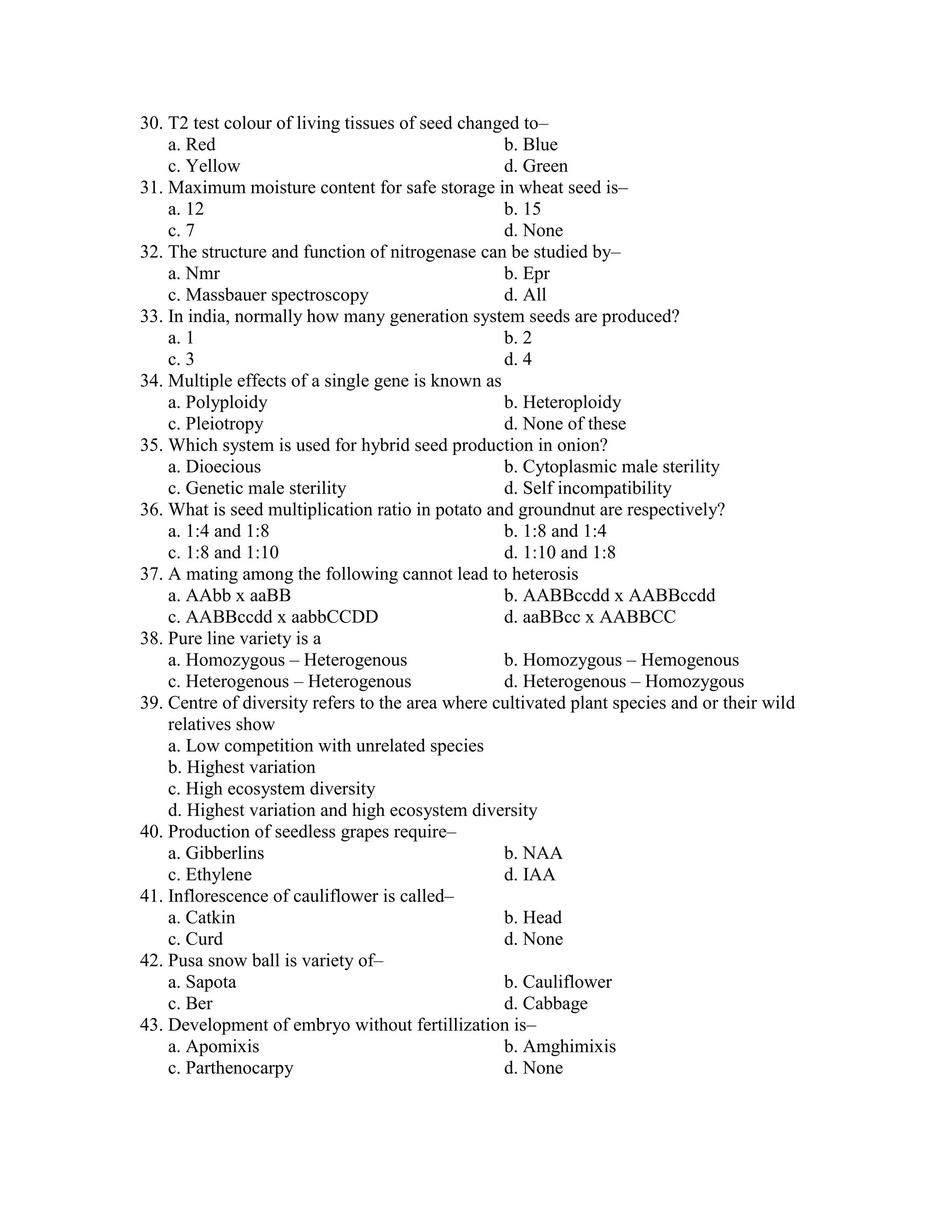 Seed Science & Technology Model test 1.pdf