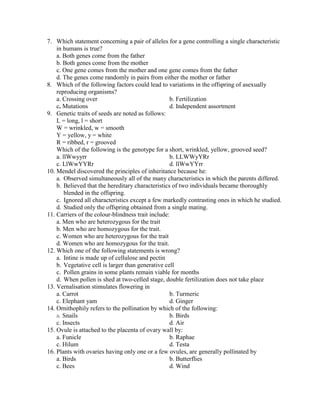 Seed Science & Technology Model test 1.pdf