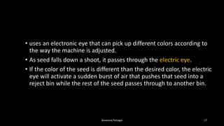 Seed screening, grading and packing | PDF | Gardening | Home & Garden