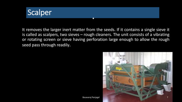 Seed screening, grading and packing | PDF | Gardening | Home & Garden