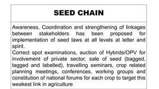 HOW TO IMPROVE SEED SYSTEM | PPTX