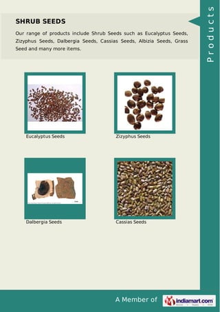 Saral Sabzaar Inc., Faridabad, Tree Seeds | PDF