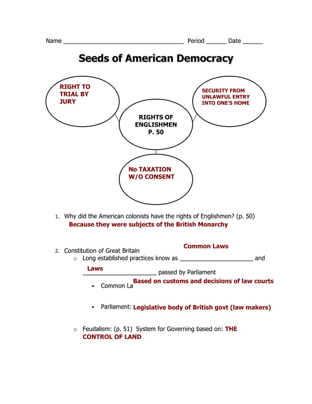 Seeds Of Democracy Guidedrdg | DOC