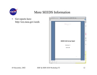 SEEDS Standards Process | PDF
