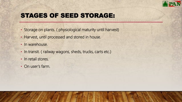 Seed storage | PPTX