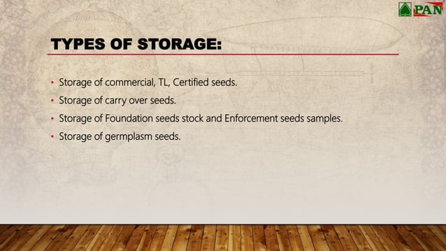 Seed storage | PPTX