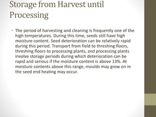Seed Storage | PPTX
